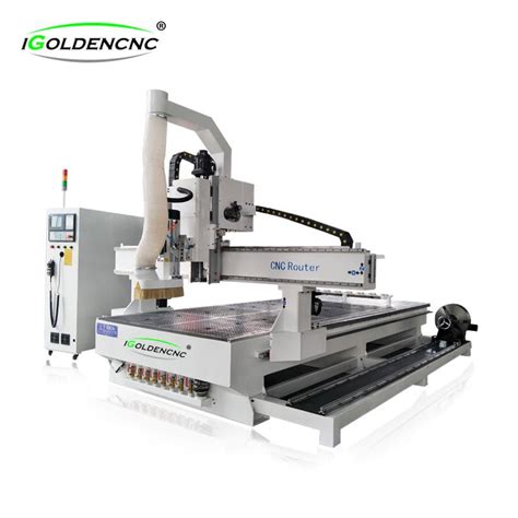 Atc Cnc Router With Rotation Axis Igoldencnc China