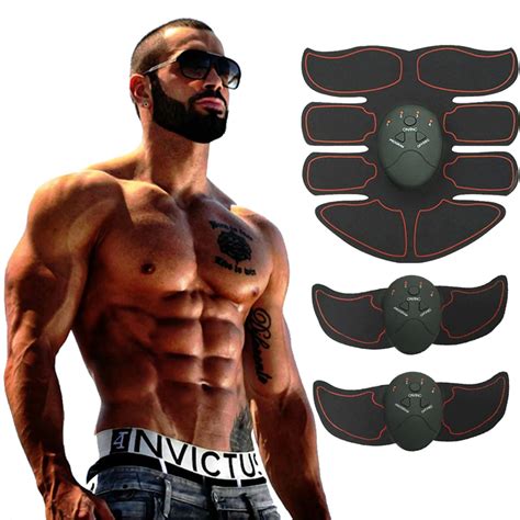 Abdominal Arm Muscle Trainer Ems Massage Stimulator Electric Muscle Training Machine Slimming