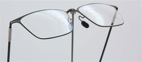 Ultra Fine Rectangular Eyewear Undostrial Deep Black Springe 26