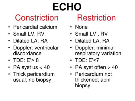Ppt The Hemodynamics Of Restrictive And Constrictive Cardiomyopathy