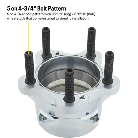 Billet Steel Grand National Floater Rear Hub 5x475
