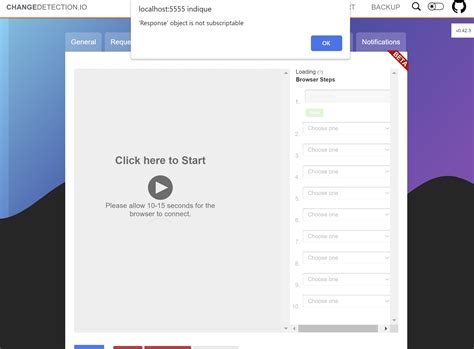 Browser Steps 401 Unauthorized · Issue 1627 · Dgtlmoon