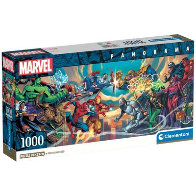 Marvel Heroes 1000 Piece Jigsaw Puzzle From 10 00 Gbp The Works