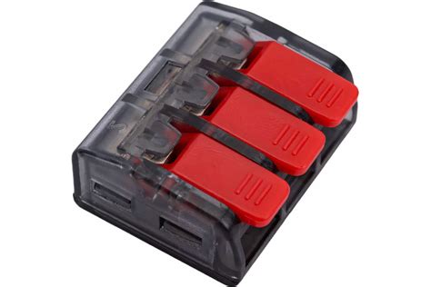 Клемма EKF СМК 221-413, 3 отверстия, 0.2-4.0мм2, 100шт, PROxima SQ plc ...