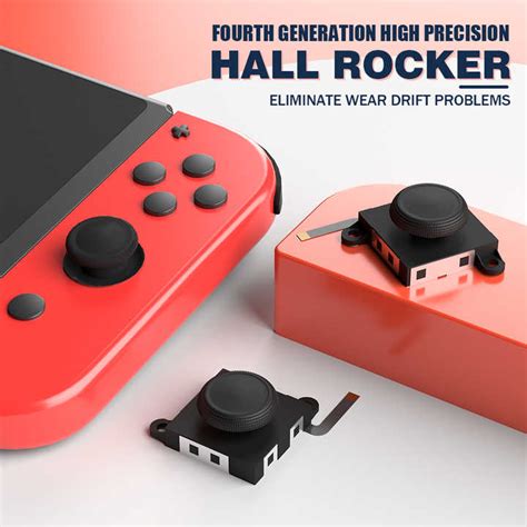 Hall Effect Analog Joystick 3d Analog Replacement For Nintendo Switch Controller