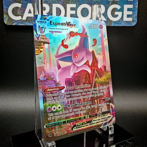 Espeon Vmax Alt Art • Handmade Proxy Orica • Fusion Strike 270 • With
