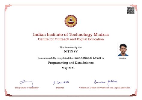 Nitin Sv On Linkedin Datascience Iitmadras Statistics Python
