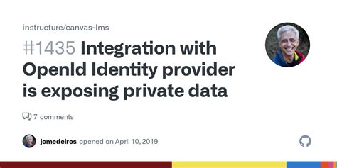 Integration With OpenId Identity Provider Is Exposing Private Data