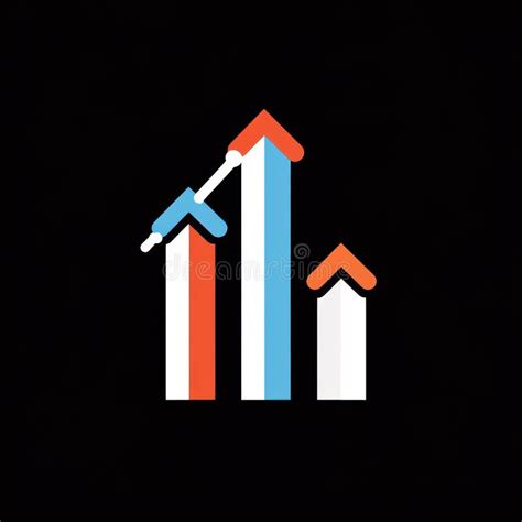 A Sleek Black Graph Displays A Rising Trend Representing Improved
