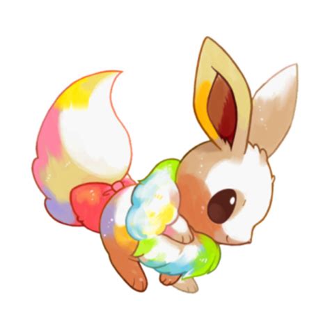 Eevee And Ribbon Eevee T Shirt Teepublic