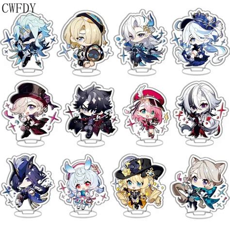 LLavero De Anime De Moda Placa De Soporte Accesorios De Cosplay 8CM