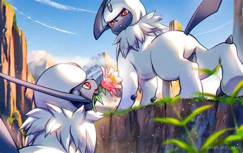Absol Pokemon Drawn By Ekm Danbooru