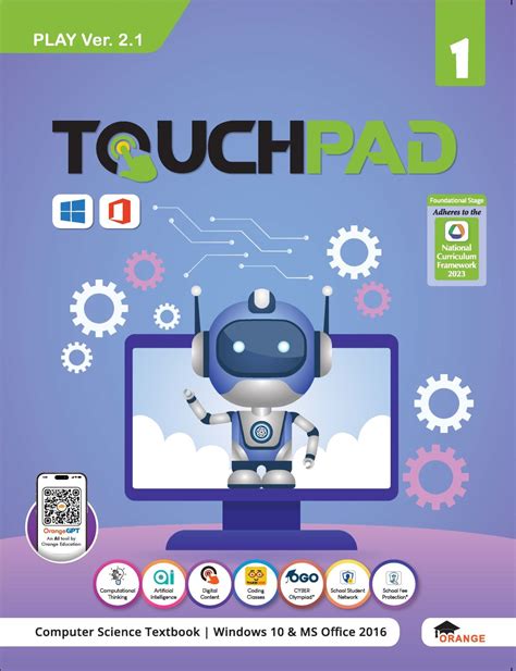 Touchpad Computer Science Textbooks Orange Education