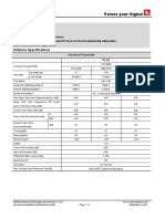 ATR4518R6v06: Antenna Specifications | PDF | Wireless | Telecommunications