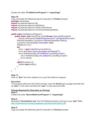 Selenium Web Driver Java Pdf