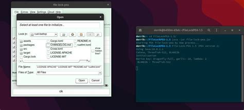 How To Encrypt A File On Linux With File Lock PEA Addictive Tips Guide