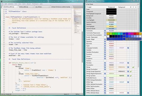 St2 Visual Theme Editor And More General Discussion Sublime Forum