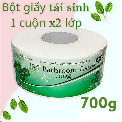 Giấy Vệ Sinh Cao Cấp Cuộn Lớn 700g Anan 2 Lớp Jrt Bathroom Tissue Cuộn