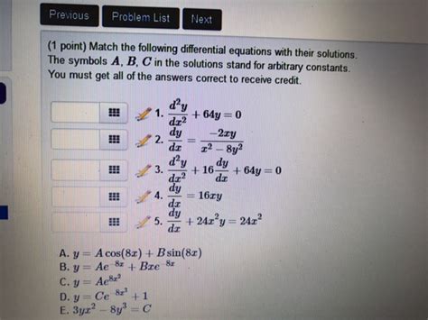 solved previous problem list next 1 point match the