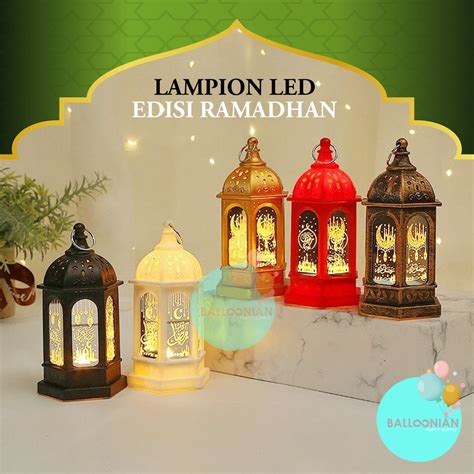 Jual RAMADHAN Lampion LED Lantern LED Lampu LED Lebaran Idul Fitri