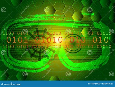 Technology Concept With Hud Gui Design Elements Head Up Display Monitor Futuristic User