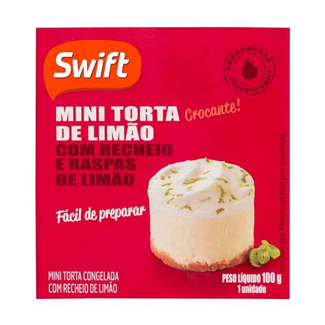 Mini Torta De Limão Swift 100 G Carrefour