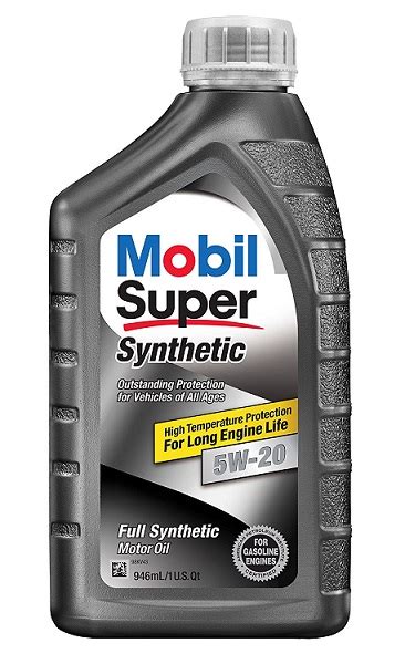 Моторное масло Mobil SUPER 5W20 Synthetic
