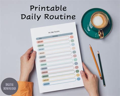 Minimalist Activity List Printable To Do List Simple Tasks List