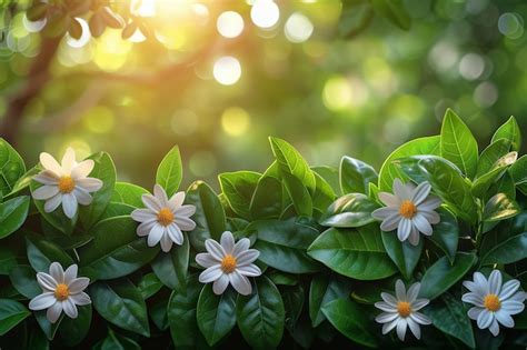 Premium Photo Field Of Flowers Under Blue Sky