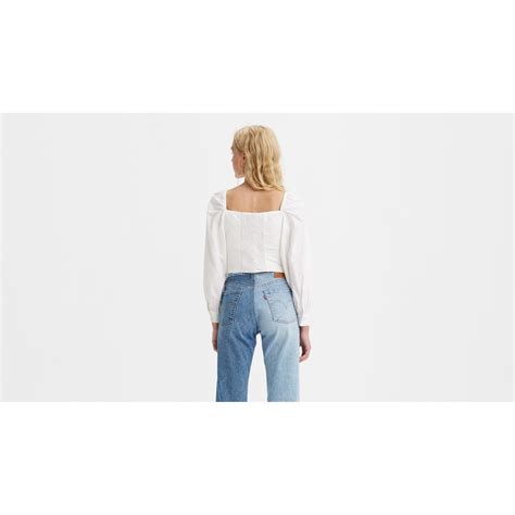 Levis Devin Blouse Blouses Long Sleeve