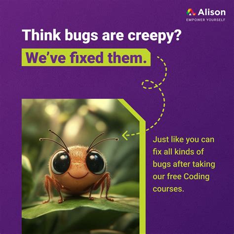 Alison On Linkedin Coding Bugs Debugging Freecodingcourses Onlinecourses Techskills
