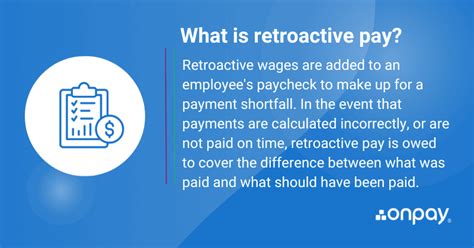 Retroactive