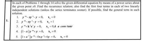 solved in each of problems 1 through 14 solve the given