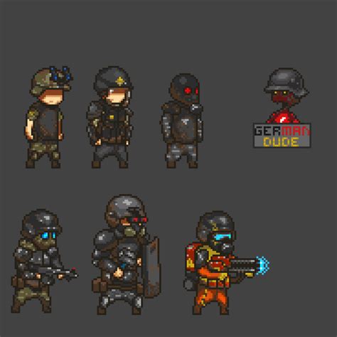 Art By German Dude Pixel Art Zombie Apocalypse Survival Pixel Art