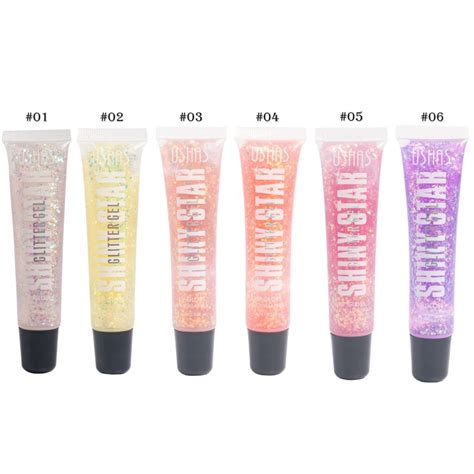 Lip Gloss Glitter Gel Shiny Star Varios Tonos Ushas Gloss Beauty Shop