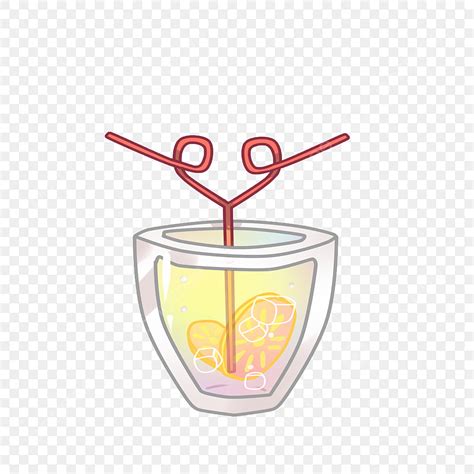 Heart Shaped Glass Heart Shaped Red Straw Mbe Icon Creative Love Drink