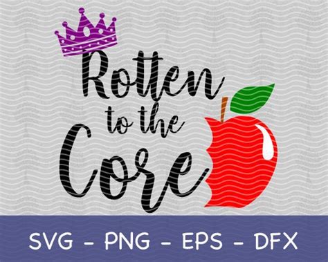 Rotten To The Core Svg