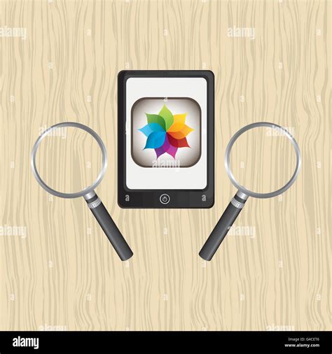 App Store Design Stock Vector Image Art Alamy