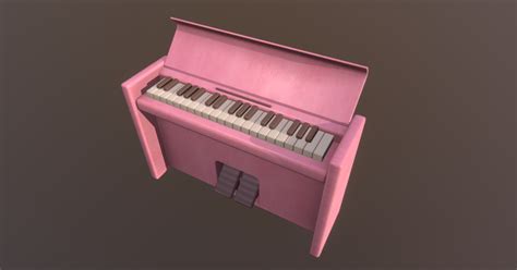 Cute Electronic Piano 3d Props Unity Asset Store
