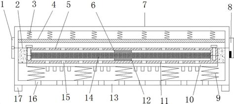 一种新能源电池的减震防撞稳定保护壳的制作方法 2
