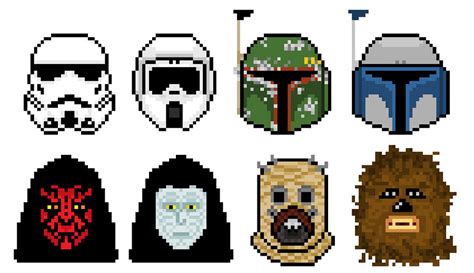Star Wars Pixel Art Part I By Morbidturtle On Deviantart