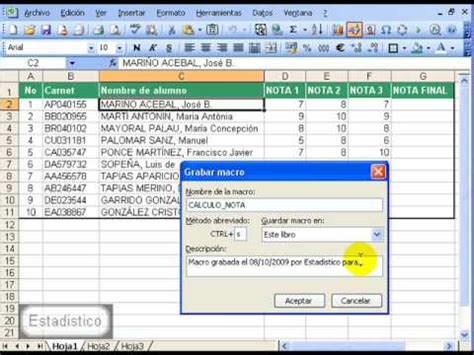 Juan Batero MACROS DE EXCEL