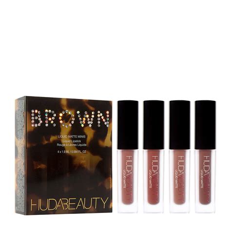 Huda Beauty Brown Obsessions Liquid Matte Minis Banglakutir