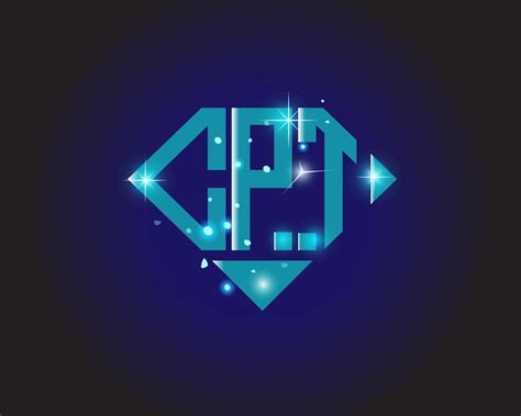 Premium Vector Cpt Initial Modern Logo Design Vector Icon Template