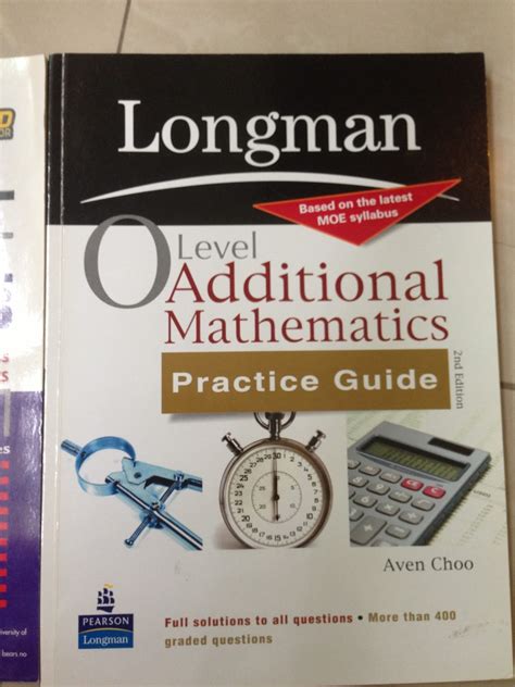 Selling Psle O Level Books Additional Mathematics Text Assessments Books