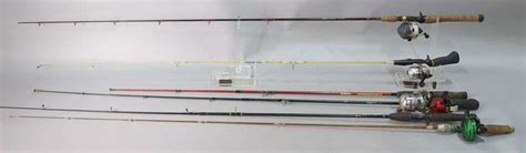 Fishing Poles Qty 6 Brands Include Shakespeare Bass Pro And More