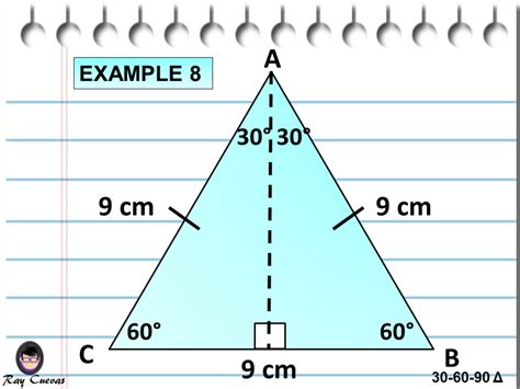 Area Of A 30 60 90 Triangle Formula 30 60 90 Special Triangles