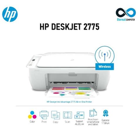 Promo 100 Produk Ori Hp Deskjet Ink Advantage 2775 All In One Printer