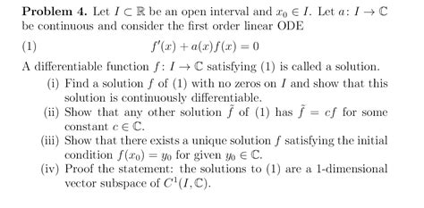 Integration Real Analysis Question Involving A Linear ODE Mathematics Stack Exchange
