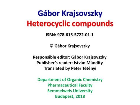 Five And Six Membered Heterocycles Pptpdf